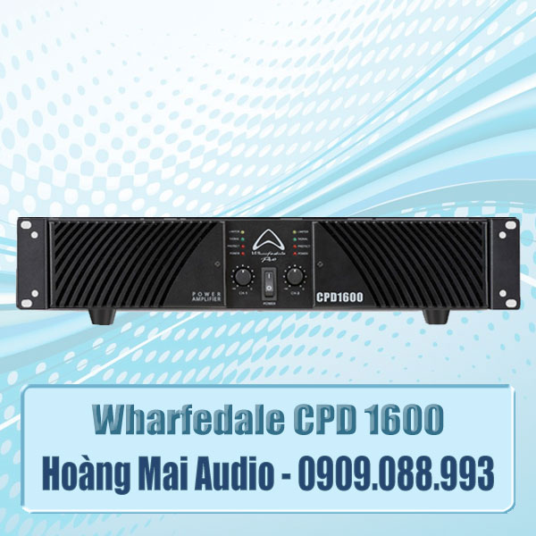 Cục Đẩy Wharfedale Pro CPD 1600 , hàng chính hãng England