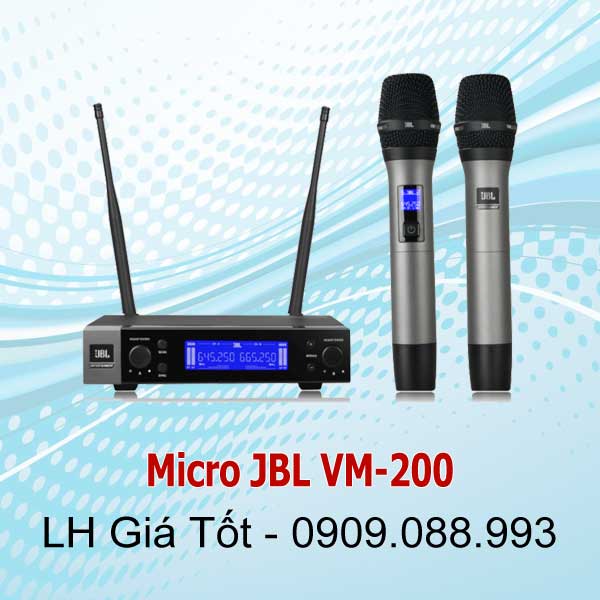 Micro JBL VM 200 hàng chính hãng giá tốt nhất