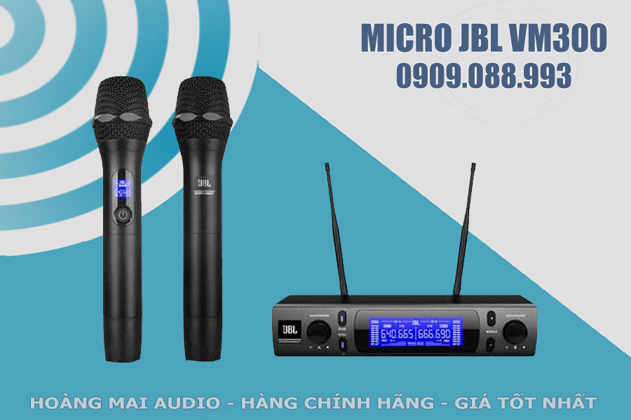 Micro không dây JBL VM300 hàng chính hãng